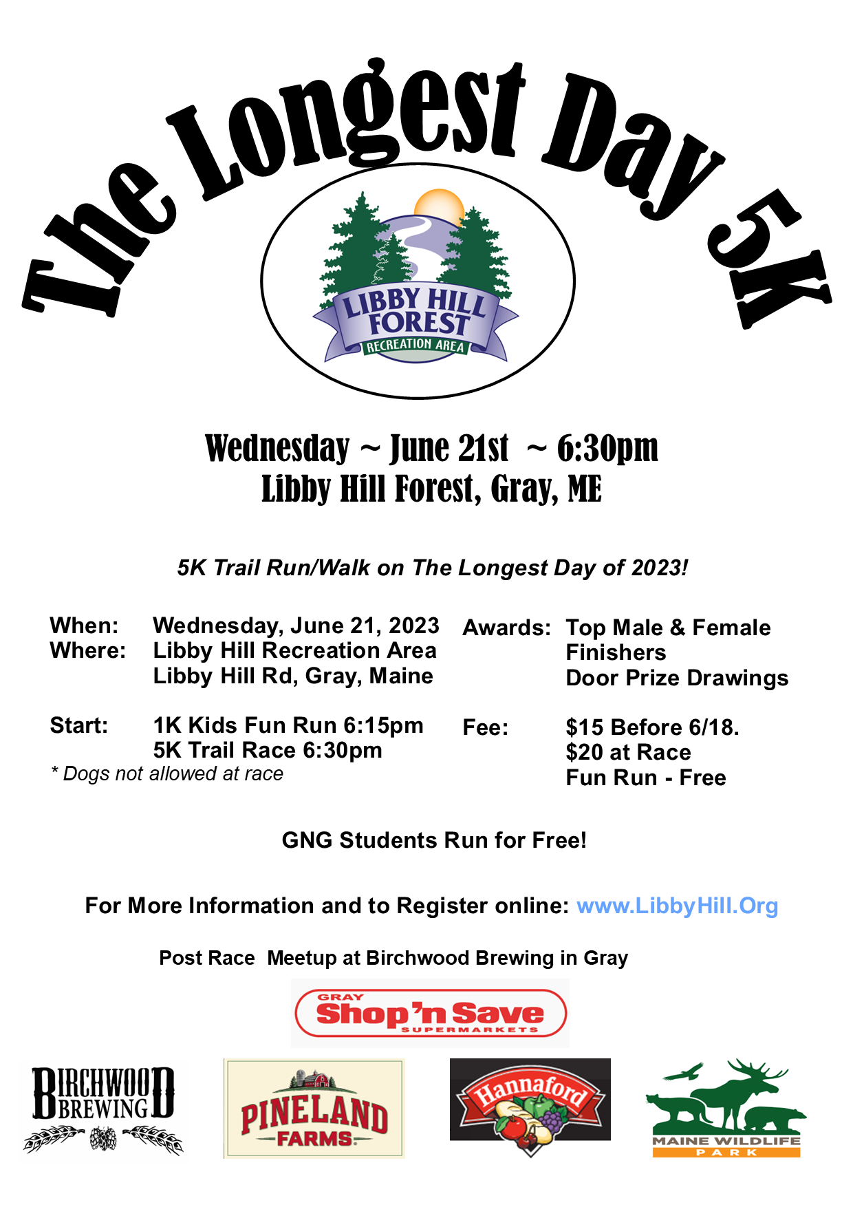 Longest Day 5K - Libby Hill Forest