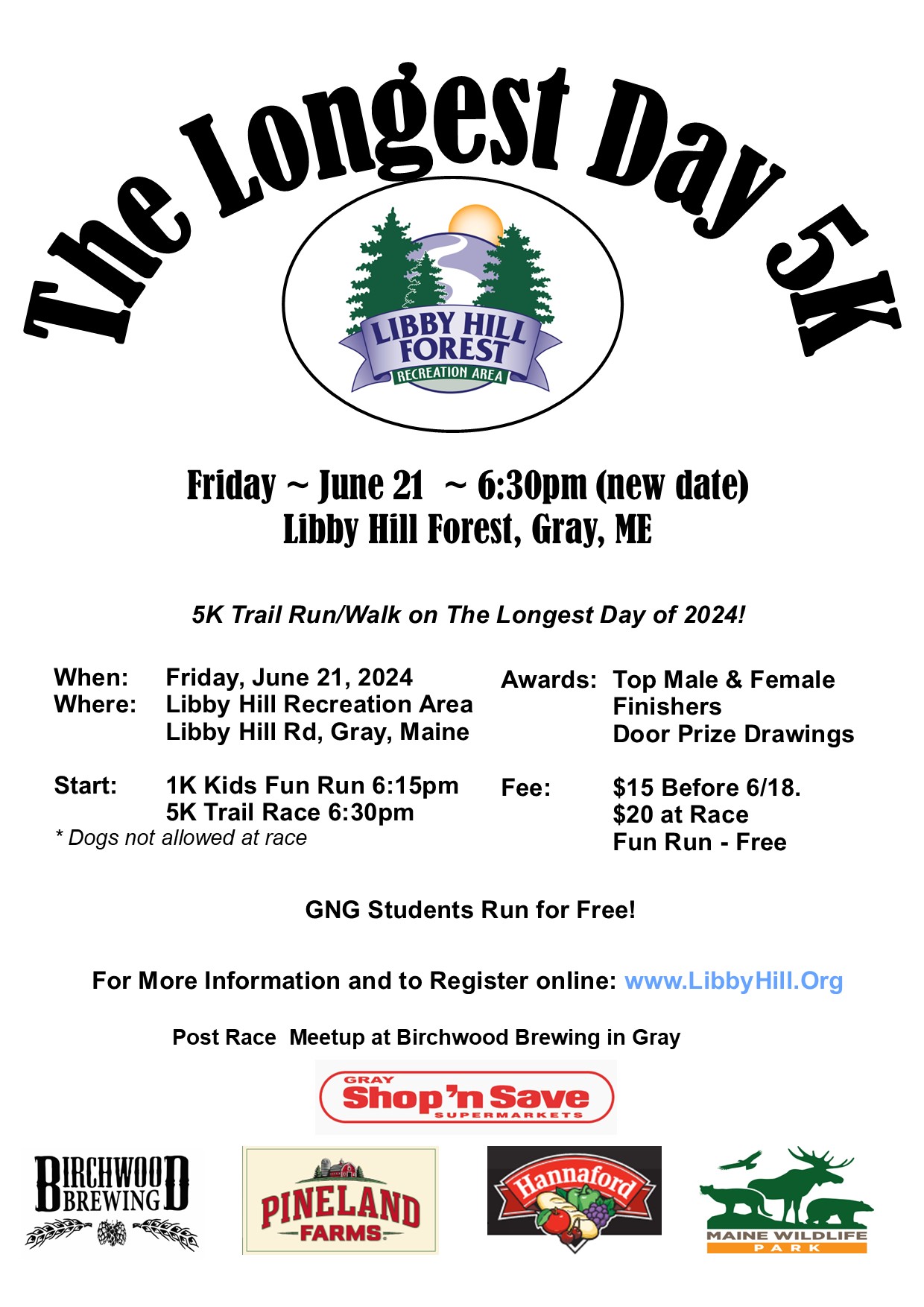 Longest Day 5K – Libby Hill Forest