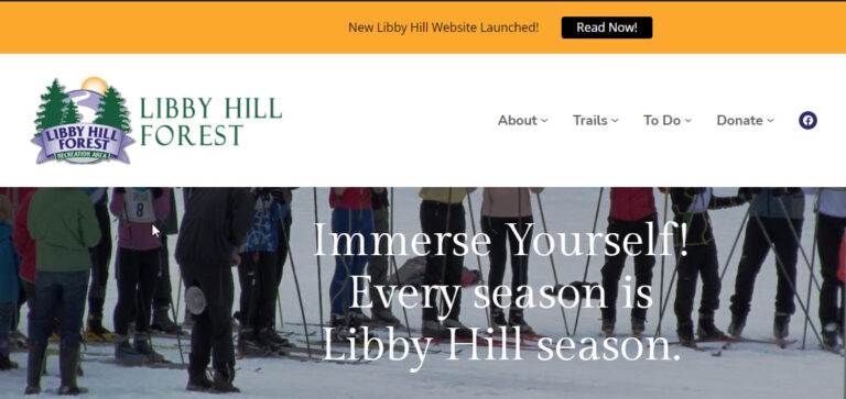 Website revised – Libby Hill Forest